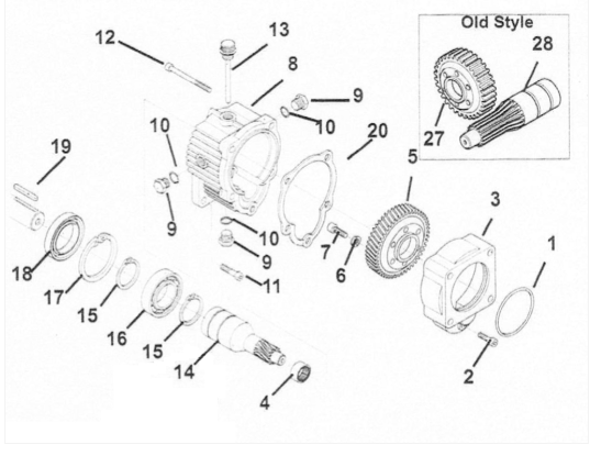 Hypro Gear Box O-Ring P/N: GG9910620561 – G&G Fleet Supply