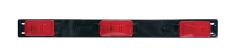 Red Surface Mount Marker/Clearance Light Bar P/N: GGMC93RB – G&G Fleet ...