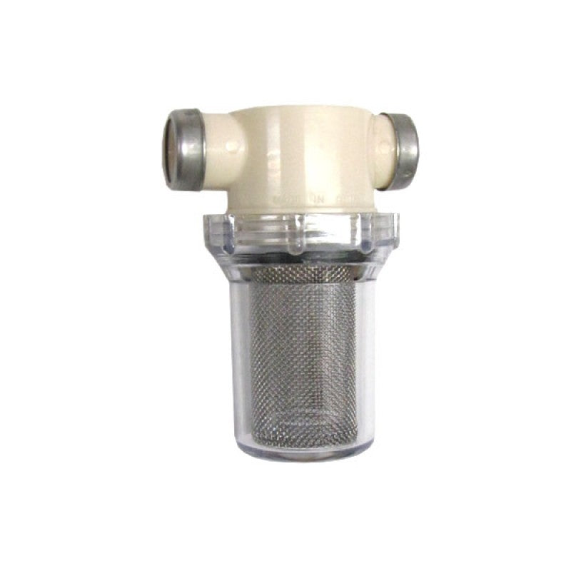 1/2" 20 Mesh Nylon Line Strainer Clear P/N: GG33500056P – G&G Fleet Supply